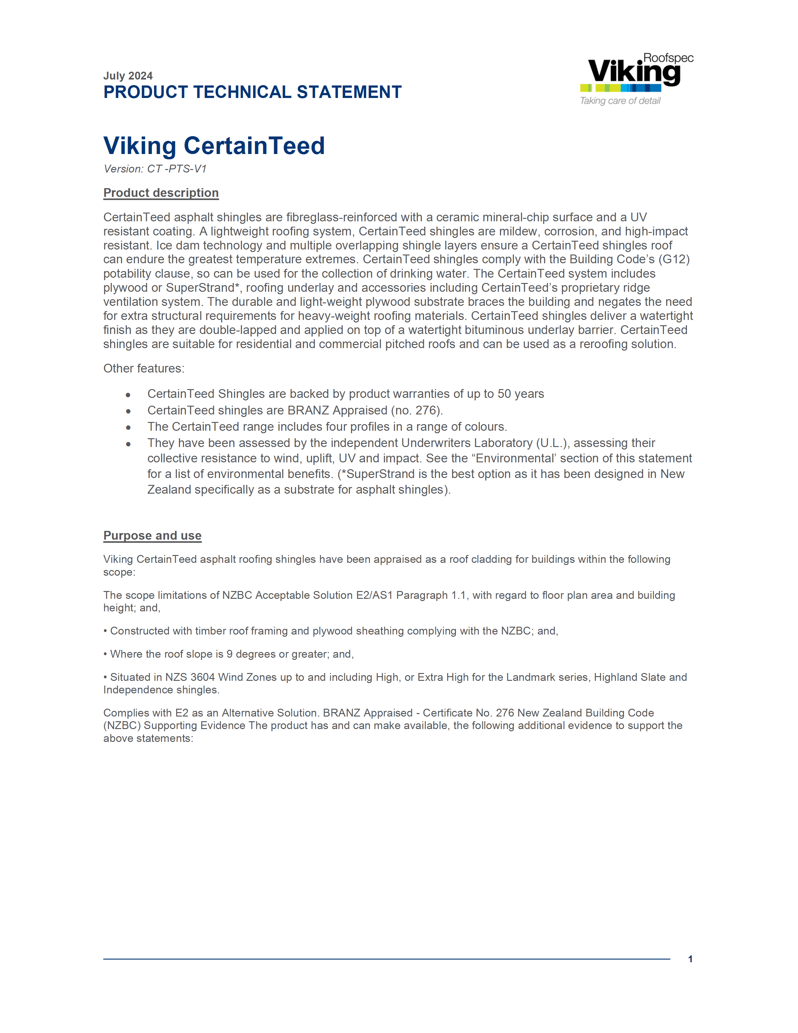 CertainTeed Asphalt Shingles - Details and Documents | Waterproofing ...